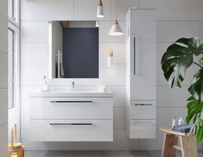 Mereo Mereo, Bino koupelnová skříňka horní 63 cm, levá, Multidecor, CN695PINO