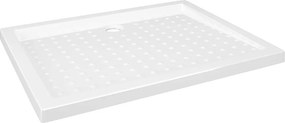 Sprchové vaničky 90 x 70 x 4 cm ABS 148896