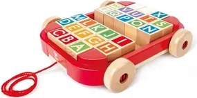 Hape Tahací vozík s kostkami / od 2 let