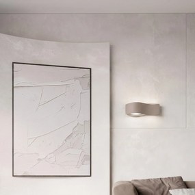 Sollux Lighting Nástěnné svítidlo TILA 30 taupe