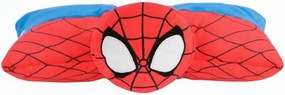Multifunkční relaxační polštář Spiderman - 2v1 polštář i plyšová hračka - 45 x 36 cm