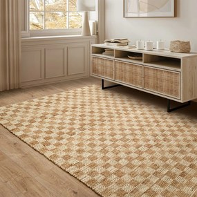 Oboustranný/ručně tkaný jutový koberec v přírodní barvě 200x290 cm Naturi Natural – Asiatic Carpets