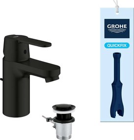 Grohe Get - Umyvadlová baterie s výpustí, matná černá 328832430