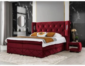 Kontinentální postel Banjul Lux, Rozměr postele: 160x200, Barva:: Kameleon 48