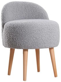 Asir Dětské křeslo MIKI pr. 46 cm šedá 209FLF1152