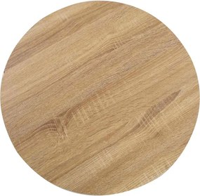 Bistro stolek světle hnědý 50 cm MDF 286417