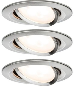 Paulmann Paulmann 93649-SADA 3x LED GU10/5W IP23 Koupelnové podhledové svítidlo NOVA 230V W4454