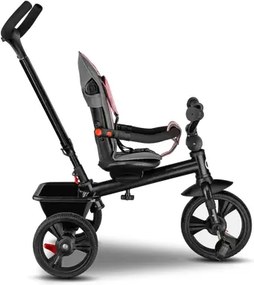 LIONELO Tříkolka 2v1 Haari Bubblegum / Nosnost 25 kg