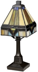Elstead QZ-HOLMES-TL - Stolní lampa Tiffany HOLMES 1xE14/25W/230V