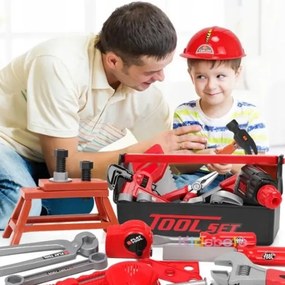 Box s nářadím a vrtačkou pro malé kutily