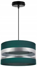 Závěsné svítidlo Intense Chrome, 1x textilní stínítko (výběr ze 6 barev), (výběr ze 3 barev konstrukce), (fi 35cm)