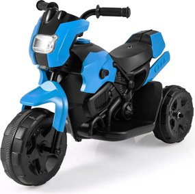 Costway 6 V Dětský motocykl 3-kolový elektrický motocykl s LED