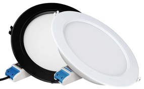 Miboxer LED zápustné svítidlo RGB+CCT Mi-light, 12W, 2.4GHz, RF ovládání, FUT066 Barva: Bílá