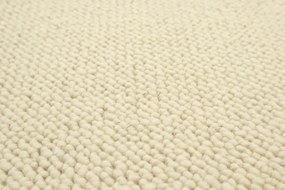 Avanti, Metrážový koberec Alfawool 86 bílý, na míru, šíře 4m,5m, béžová, ab (mřížka), ložnice