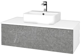 Dřevojas Koupelnová skříňka MODULE SZZ1 100 Varianta: N07 Stone / N07 Stone