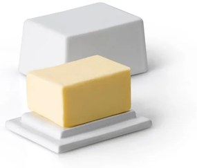 Dóza na máslo 125g, bílá