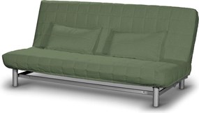 Potah na pohovku IKEA Beddinge krátký barva zelená látka pletený vzor