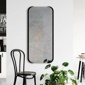 Zrcadlo Mezos Black - antique Rozměr: 50 x 80 cm