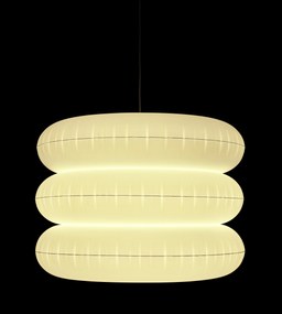 LED závěsné světlo Puff Buff BIG PUFF D66x50cm, lanko 150cm