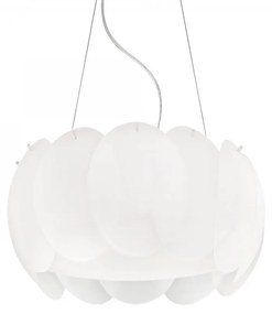 Ideal Lux 074139 lustr Ovalino Bianco 5x60W|E27