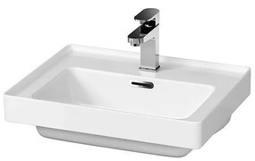 Cersanit K114-005 - Zápustné umyvadlo CREA 40x50,5 cm keramika/lesklá bílá K114-005