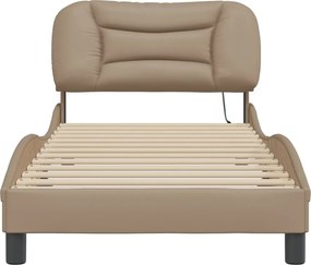 Rám postele s LED bez matrace Hvar cappuccino 80 x 200 cm 3213896