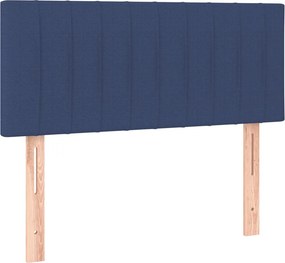 Box spring postel s matrací černá 120x190 cm textil 3269743