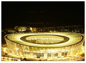 Skleněný obraz - fotbalový stadion (70x50 cm)