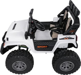 Elektrické autíčko Extreme Sport 4x4 bílé