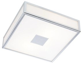 Redo 01-1237 koupelnové stropní LED svítidlo Ego chrom, 20W, 3000K, 28cm