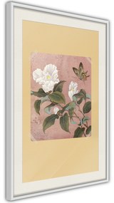 Artgeist Plakát motýlí let Velikosti (šířkaxvýška): 40x60, Finální vzhled: Bílý rám s paspartou