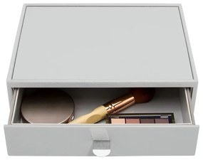 Stackers, Stolní organizér na kosmetiku Pebble Grey Makeup Organiser Drawer | šedá 74631