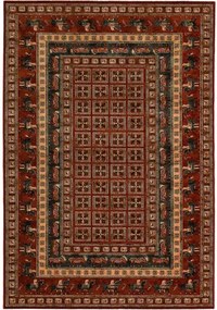 Koberce Breno Kusový koberec ROYAL HERITAGE 4301/300, Hnědá, Vícebarevné, 67 x 130 cm