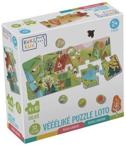 KukiKuk Véééliké Puzzle loto Roční období