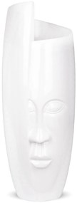 Bílá váza tvář 111 cm 131165