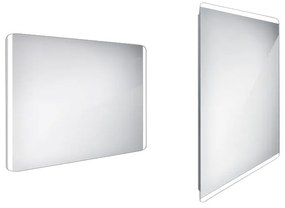 Nimco zrcadlo LED 1000 x 700 Model 17000 hliníkový rám ZP 17004