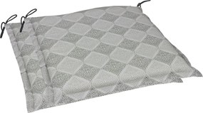 Go-De Textil Gartenauflage Raute (polštářek, 5 cm, 2 kusy, šedá)