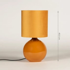 Stolní designová lampa Carminna Yellow