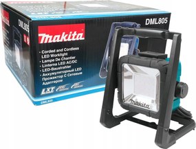 Makita DML805Z Halogen 1150lm Pracovní lampa AKU14,4V18V 230V