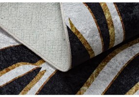 Dywany Luszczow Dětský kusový koberec MIRO 52002.807 pratelný  Zebra vzor protiskluz, krémová / černý Rozměr koberce: 200 x 290 cm