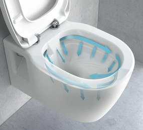Rea, Sada závěsné WC mísy REA CARLO Flat Mini Rimless + závěsného Bidetu REA CARLO Mini, KPL-C2760