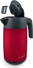 BOSCH TWK7L464 červená / Rychlovarná konvice / 2400 W / 1.7 l