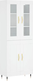 Skříň highboard bílá 69,5 x 34 x 180 cm kompozitní dřevo 3198321