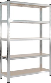 Dílenský regál Wiltec – 120 × 40 × 180 cm, 875 kg (64372)