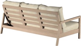 Potah na pohovku IKEA  Lillberg 3-místná nerozkládací barva béžová látka lesklé, pletený vzor, vzorované