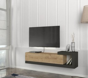 VerDesign VELIERO moderní TV stolek, sapphire/antracit