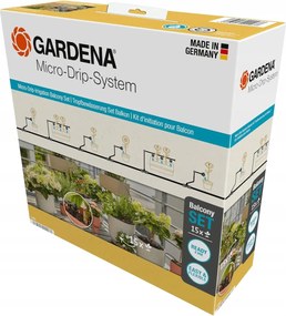 Gardena Micro-Drip – Sada kapkového zavlažování na balkon (13401-20)