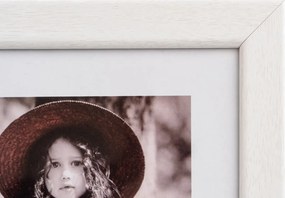 FANDY Dřevěný rámeček Style 15x21 1 bílý
