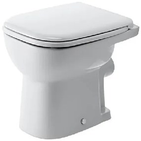 Duravit D-Code - Stojící WC, zadní odpad, ploché splachování, s HygieneGlaze, alpská bílá 21090920002