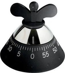 Minutka Kitchen Timer Achromatics černá